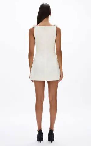 Rachel Gilbert Oryx Mini Dress - Ivory
