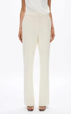 Rachel Gilbert Finley Wool-blend Pants - Ivory