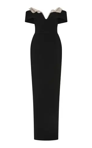 Rachel Gilbert Oscar Gown - Black