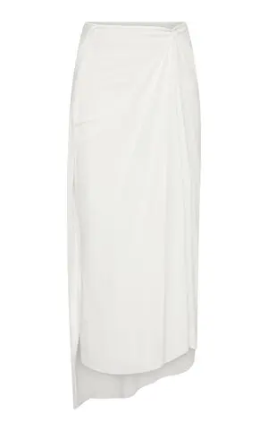 Rachel Gilbert Kingston Draped Midi Skirt