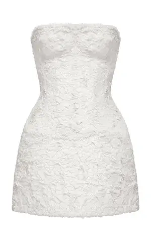 MONTSAND MONTSAND Fur Tube Mini Dress