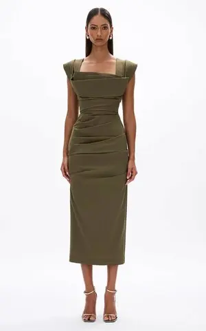 Rachel Gilbert Salma Draped Maxi Dress