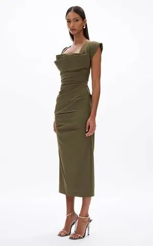 Rachel Gilbert Salma Draped Maxi Dress