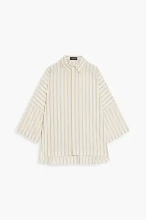 Eskandar Striped Cotton-voile Shirt