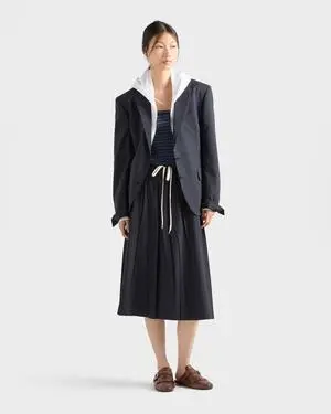 Prada Light Wool Midi-skirt