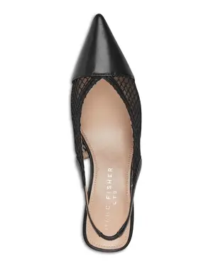 MARC FISHER LTD. Gipsi Slingback Pumps - Black