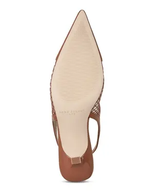 MARC FISHER LTD. Gipsi Slingback Pumps - Medium Brown