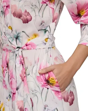 Foxcroft Esther Floral Print Dress - Multi