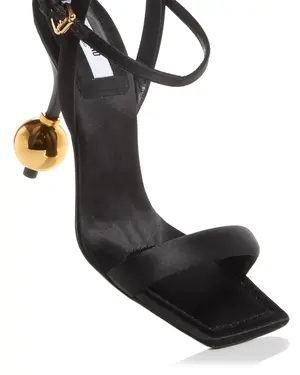 Moschino Sculptural Stiletto Heel Sandals