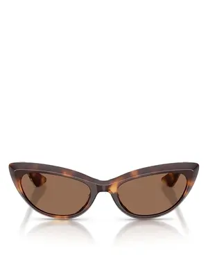 Oliver Spencer Cat Eye Sunglasses 53mm - Brown