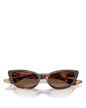 Oliver Spencer Cat Eye Sunglasses 53mm - Brown