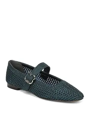 Sam Edelman Michaela Knit Flats - Metallic Navy