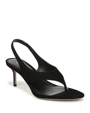 Veronica Beard Talon Slingback Sandals - Black
