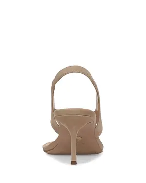 Veronica Beard Talon Slingback Sandals - Sand