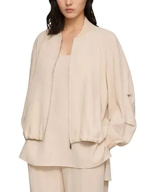 Lafayette 148 New York Oversized Bomber Jacket