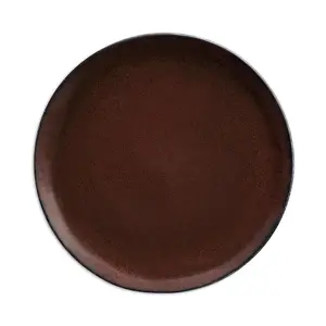 L'Objet Terra Bread & Butter Plate - Dark Red