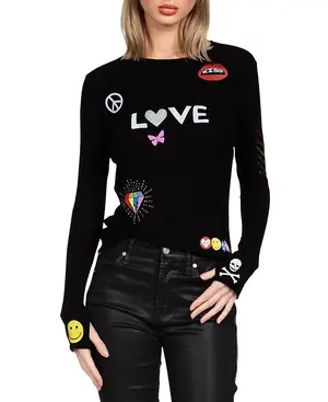 Lauren Moshi Mckinley Embellished Top