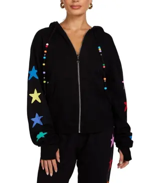 Lauren Moshi Hezly Brushed Stars Pullover