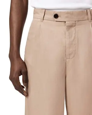 ALLSAINTS Roland Straight Fit Trouser Pants - Nutmeg Brown