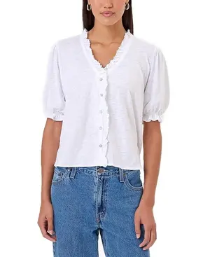GOLDIE LEWINTER Evelyn Blouse - White