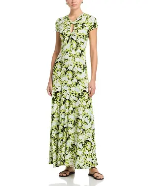 Proenza Schouler White Label Jersey Dress - Straw Multi