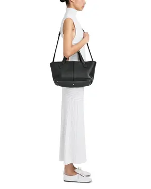Proenza Schouler East West Chelsea Tote - Black Leather