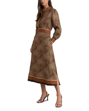 Reiss Animal Print Day Dresses
