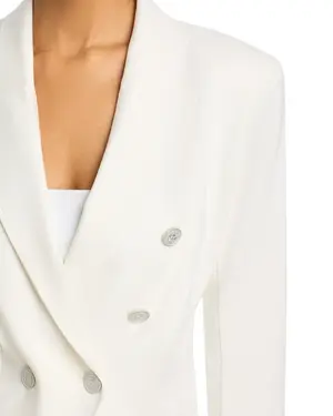 L'Agence Emerson Structured Blazer - Ivory