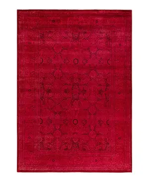 Bloomingdale'S Fine Vibrance M1251 Area Rug 6'1x8'10 - Pink