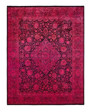Bloomingdale'S Fine Vibrance M1427 Area Rug 7'10x10'3 - Pink