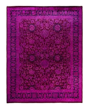 Bloomingdale'S Fine Vibrance M1318 Area Rug 8'0x10'4 - Pink
