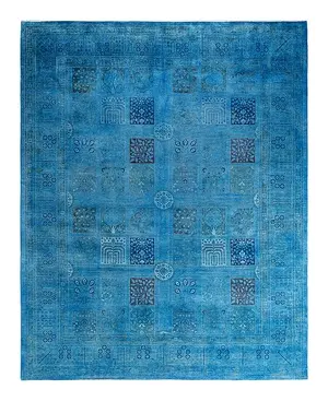 Bloomingdale'S Fine Vibrance M1449 Area Rug 8'2x10'5 - Blue