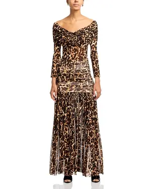 AFRM Emmeline Maxi Dress - Winter Animal