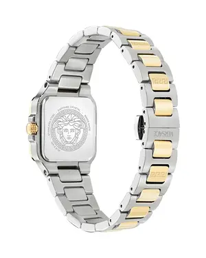 Versace Greca Edge Watch, 30mm - Two Tone