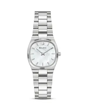 Bulova Super Seville Watch, 25mm - Silver