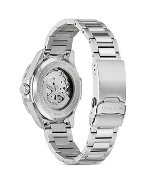 Bulova Performance Series B Watch, 41mm - Silver/white