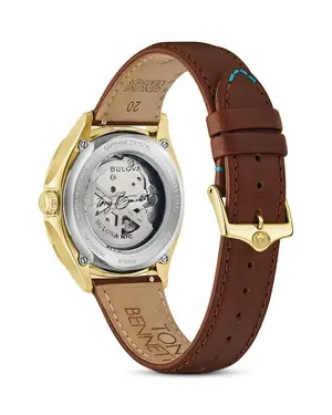 Bulova Tony Bennett Nyc Strap Watch, 39mm