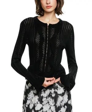 Anna Sui Victorian Pointelle Cardigan