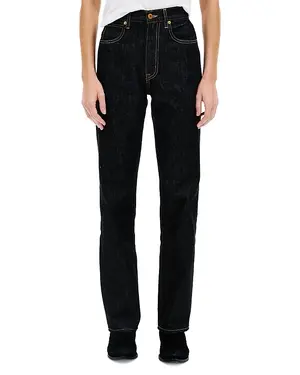 SLVRLAKE London High-rise Straight Jeans