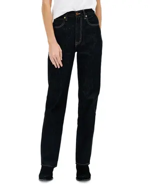 SLVRLAKE London High-rise Straight Jeans