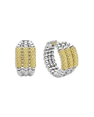 Lagos Yellow Gold Earrings