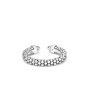 Lagos Sterling Caviar Stacking Ring