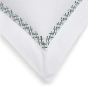 MATOUK Atticus Embroidered Sham, Euro Exclusive