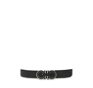 FERRAGAMO Leather Belt - Nero