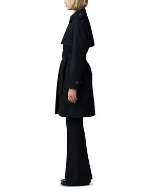 Mackage Ladies Trench Coat - Black