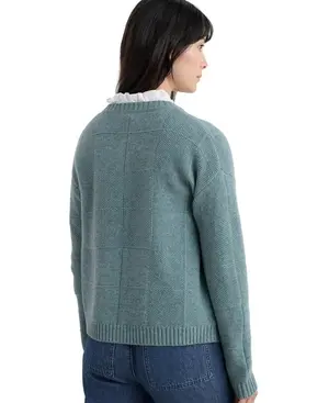 SEASALT CORNWALL Coweth Cardigan - Lichen