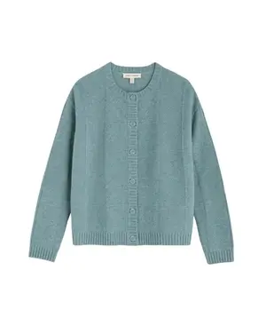 SEASALT CORNWALL Coweth Cardigan - Lichen
