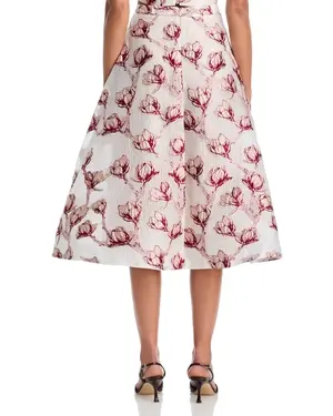MILLY Noella Midi Skirt
