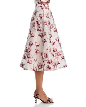 MILLY Noella Midi Skirt