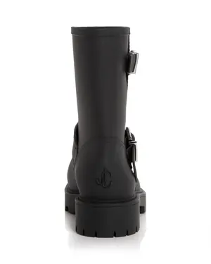 JIMMY CHOO Biker Rain Boots